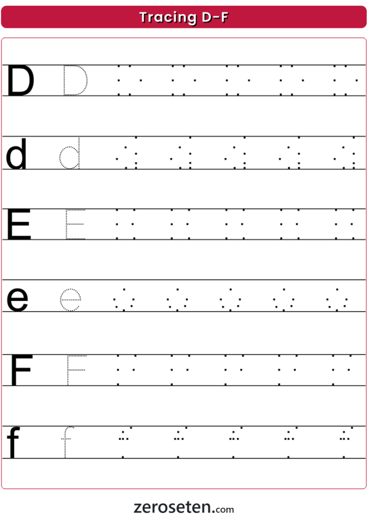 Tracing D-F - Zero se Ten Blog