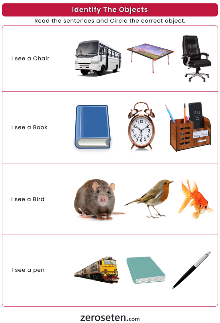 Identify The Objects - Zero se Ten Blog