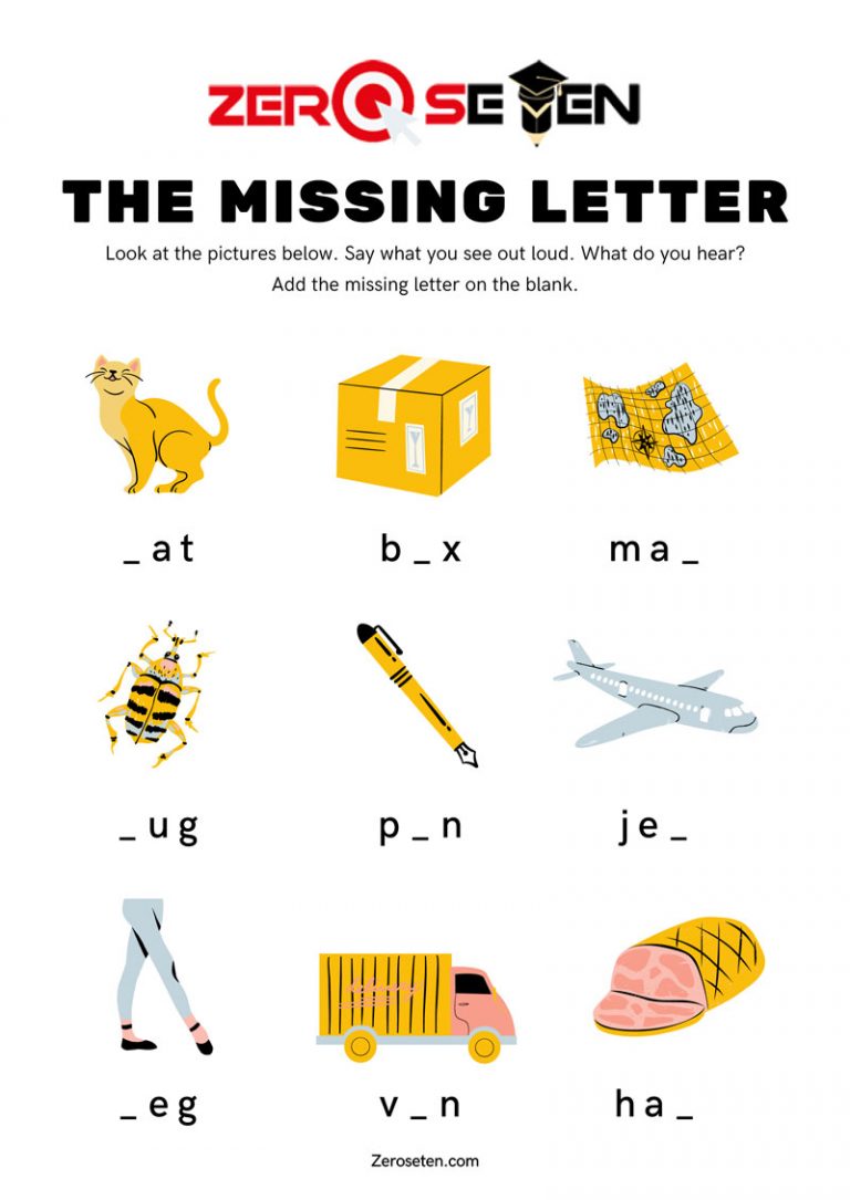 The Missing Letter - Zero se Ten Blog